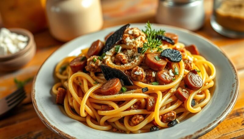 Pasta Alla Norcina: Scopri La Ricetta Umbra Con Salsiccia E Tartufo