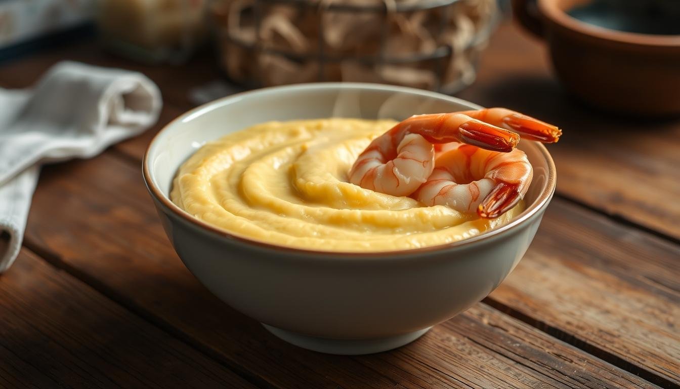 Polenta E Schie: La Ricetta Tradizionale Con Gamberetti Di Laguna
