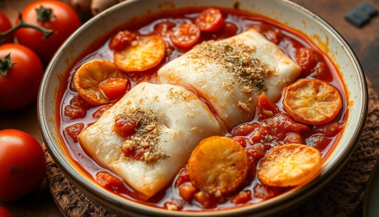 Baccalà Alla Potentina: Specialità Lucana Con Cruschi E Pomodoro