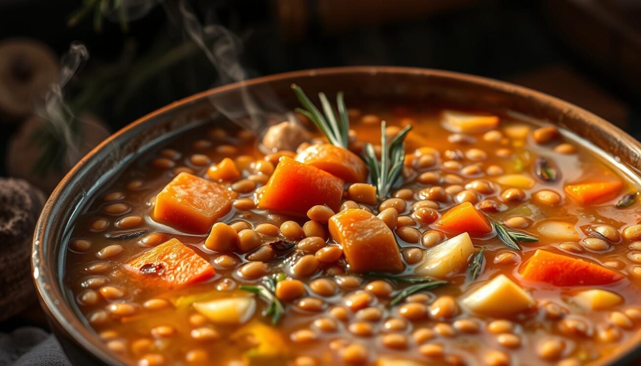 Zuppa Di Lenticchie Abruzzese Con Verdure: Sapori Montani Della Tradizione