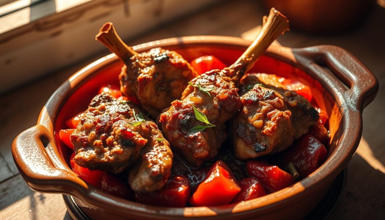 Agnello Alla Lucana: Peperoni Cruschi E Memorie Del Sud